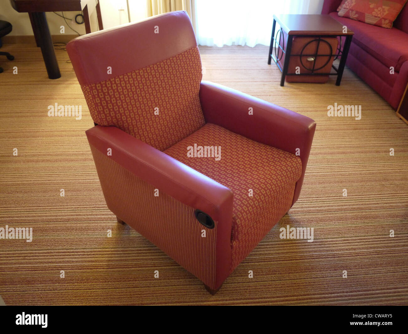 red vintage chair Stock Photo - Alamy