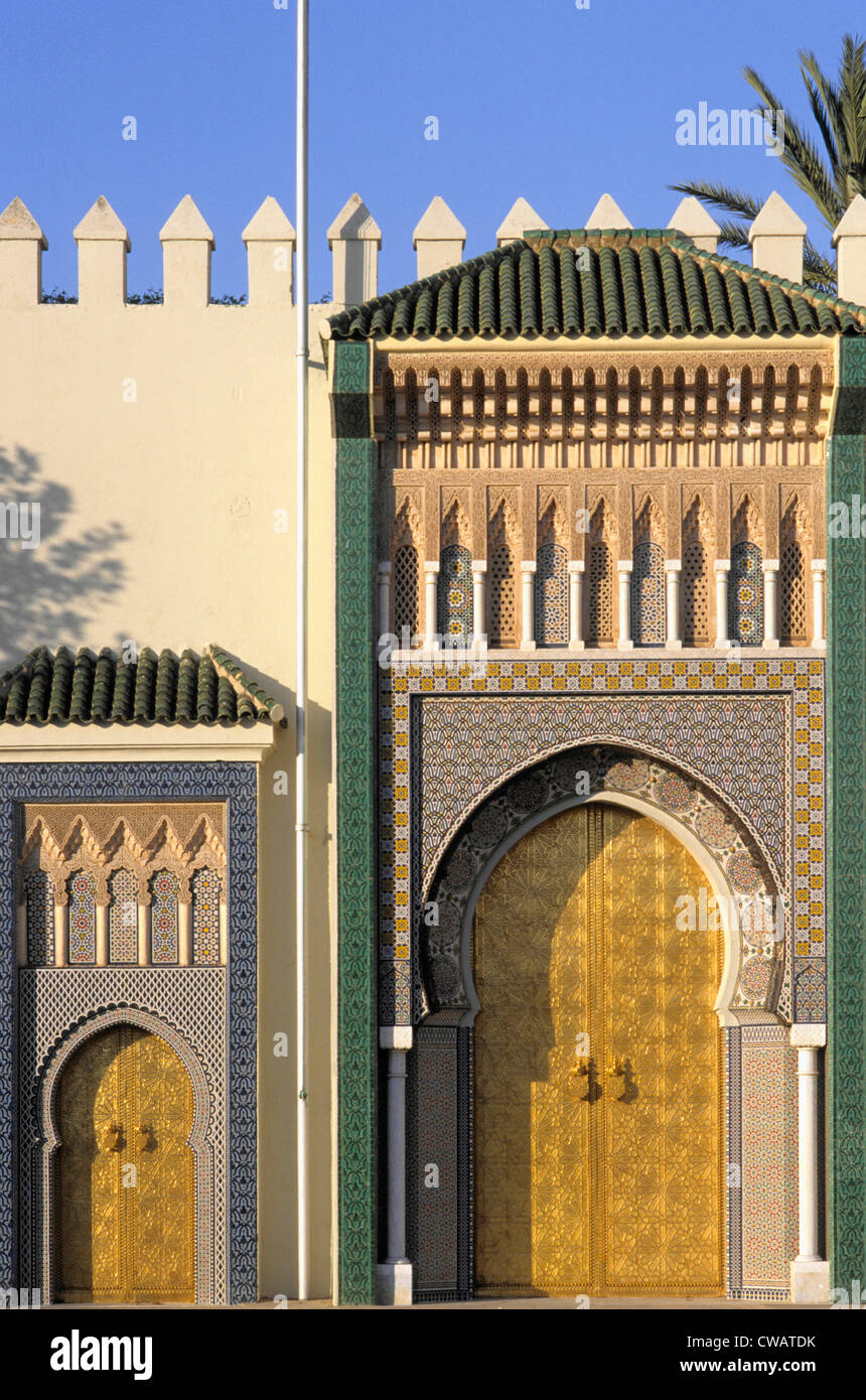Morocco, Fès, Palais Royal Palace Stock Photo - Alamy