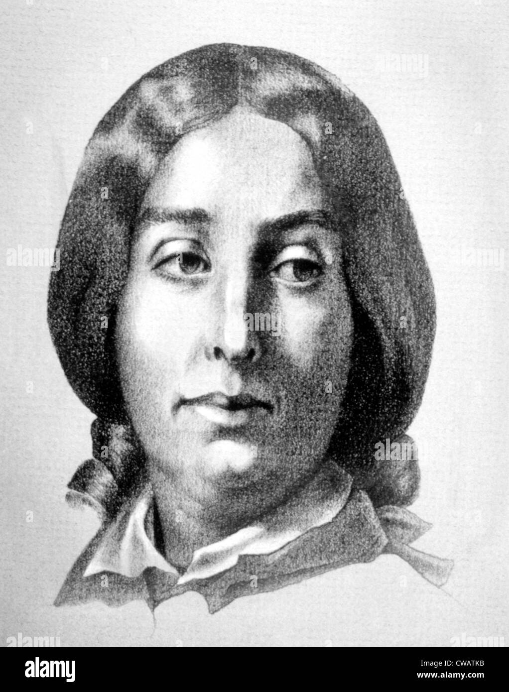 George Sand. Courtesy: CSU Archives / Everett Collection Stock Photo ...