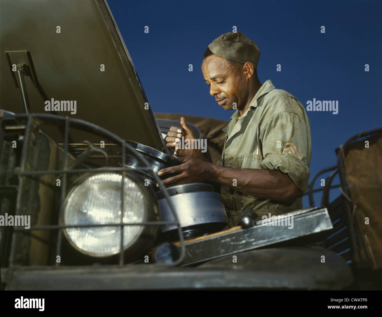 African american driver 1940s hi-res stock photography and images - Alamy