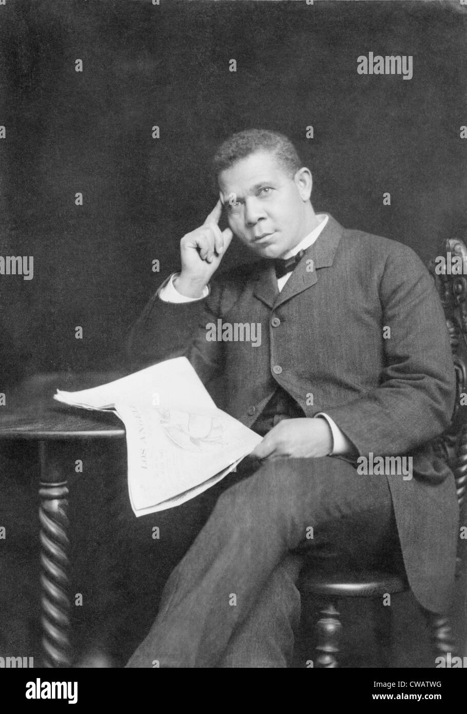 Booker T. Washington (1856-1915), African American educator and leader ...