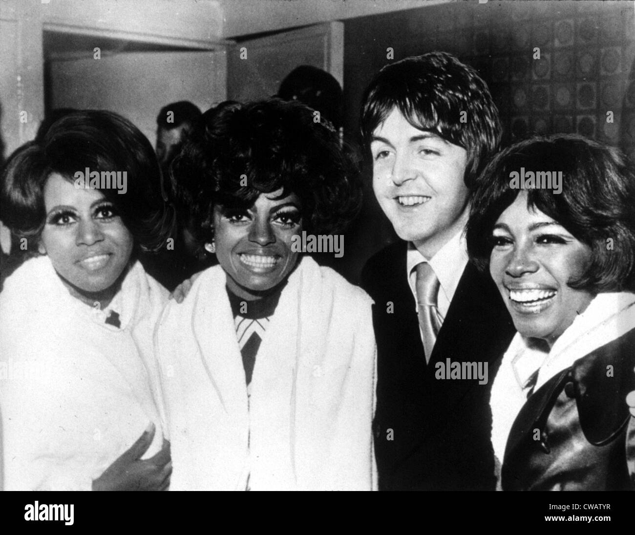 Paul mccartney diana ross supremes hi-res stock photography and images ...
