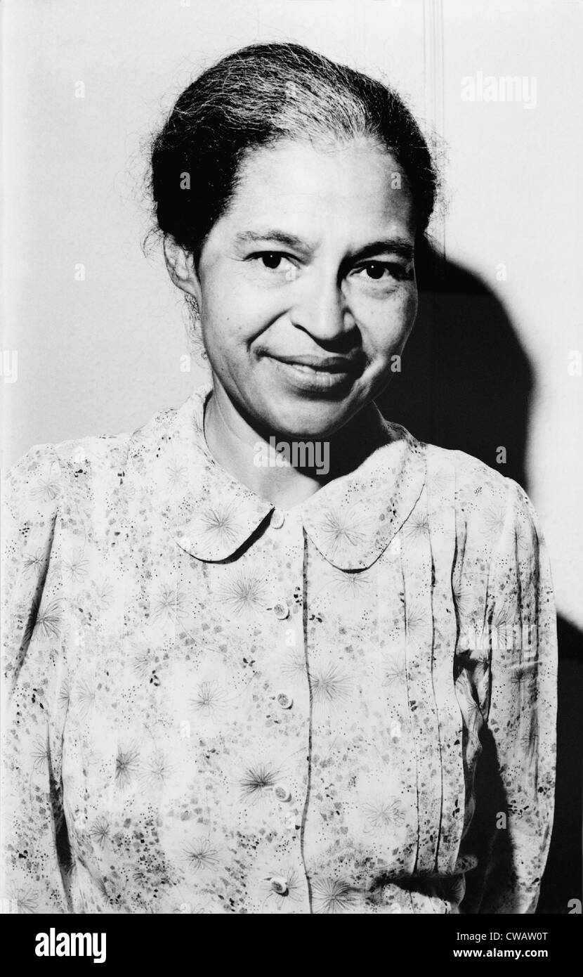 Rosa Parks As A Child In Color