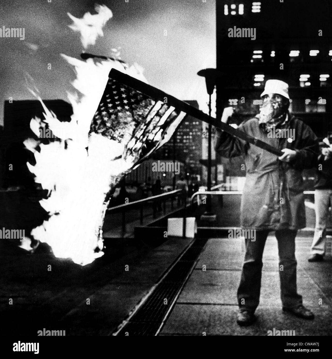 Flames building Black and White Stock Photos & Images - Alamy