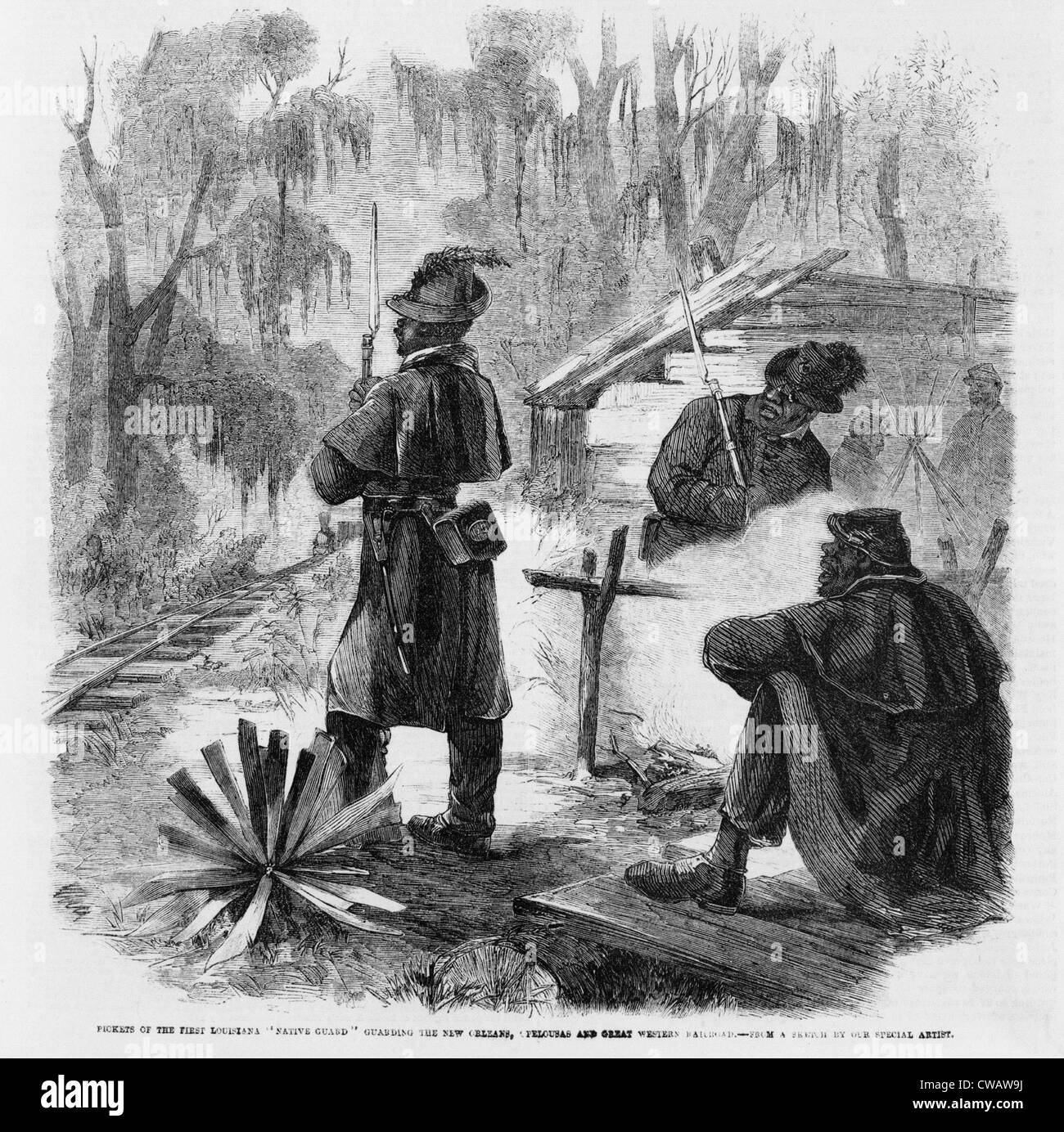 Native american soldiers in civil war hi-res stock photography and ...