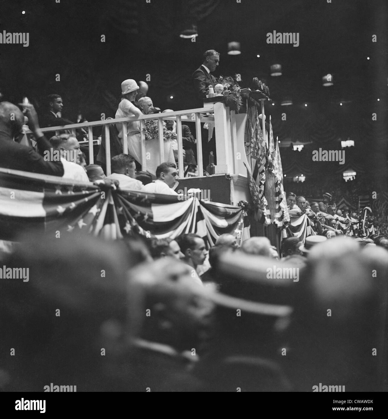 Franklin D. Roosevelt (1882-1945), nominating Alfred E. Smith for ...