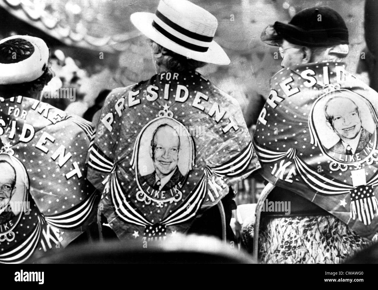 Dwight D. Eisenhower supporters (Mrs. Winnie Crain, Mrs. Katheryn ...