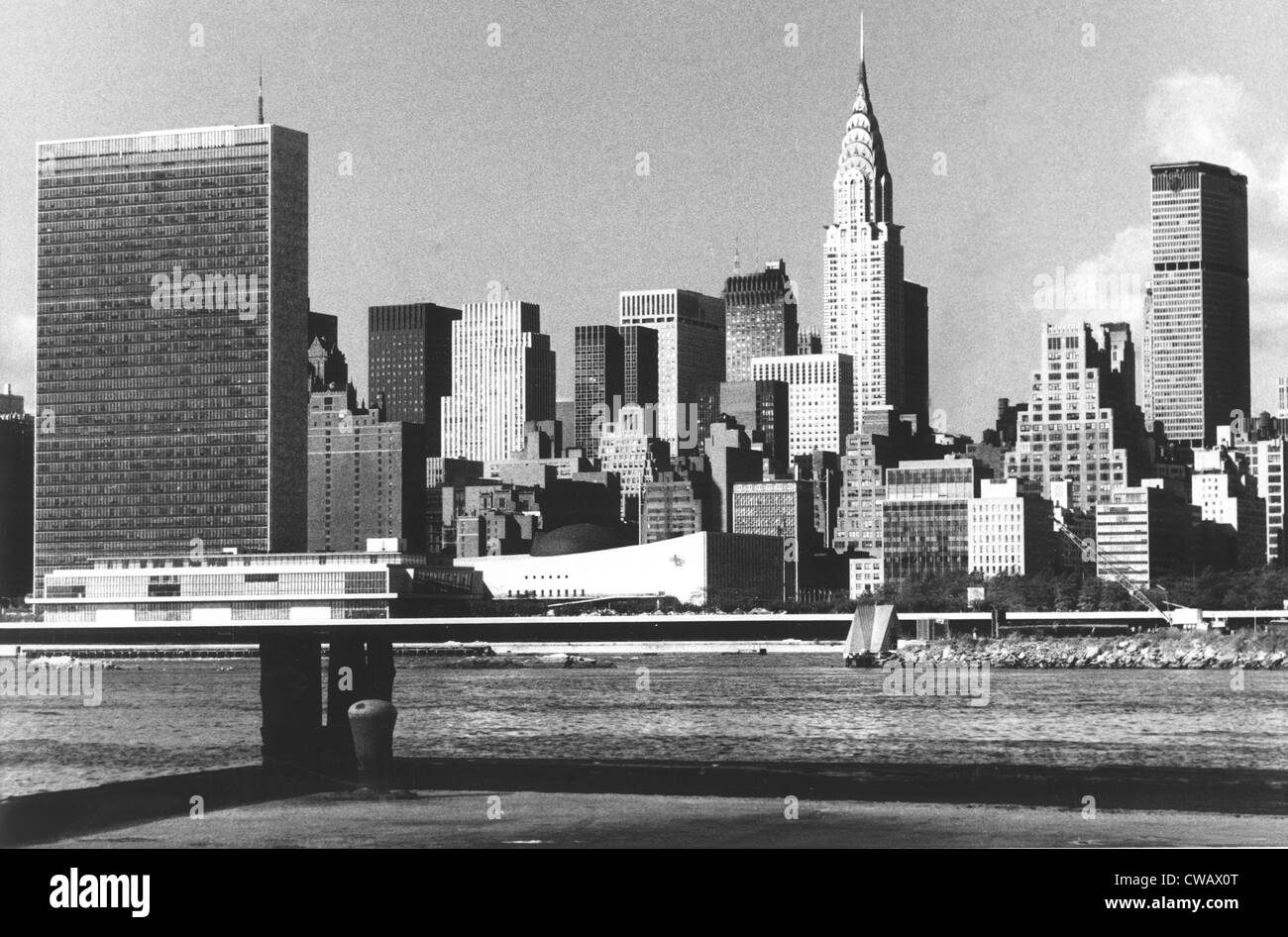 New york skyline 1960s hi-res stock photography and images - Alamy