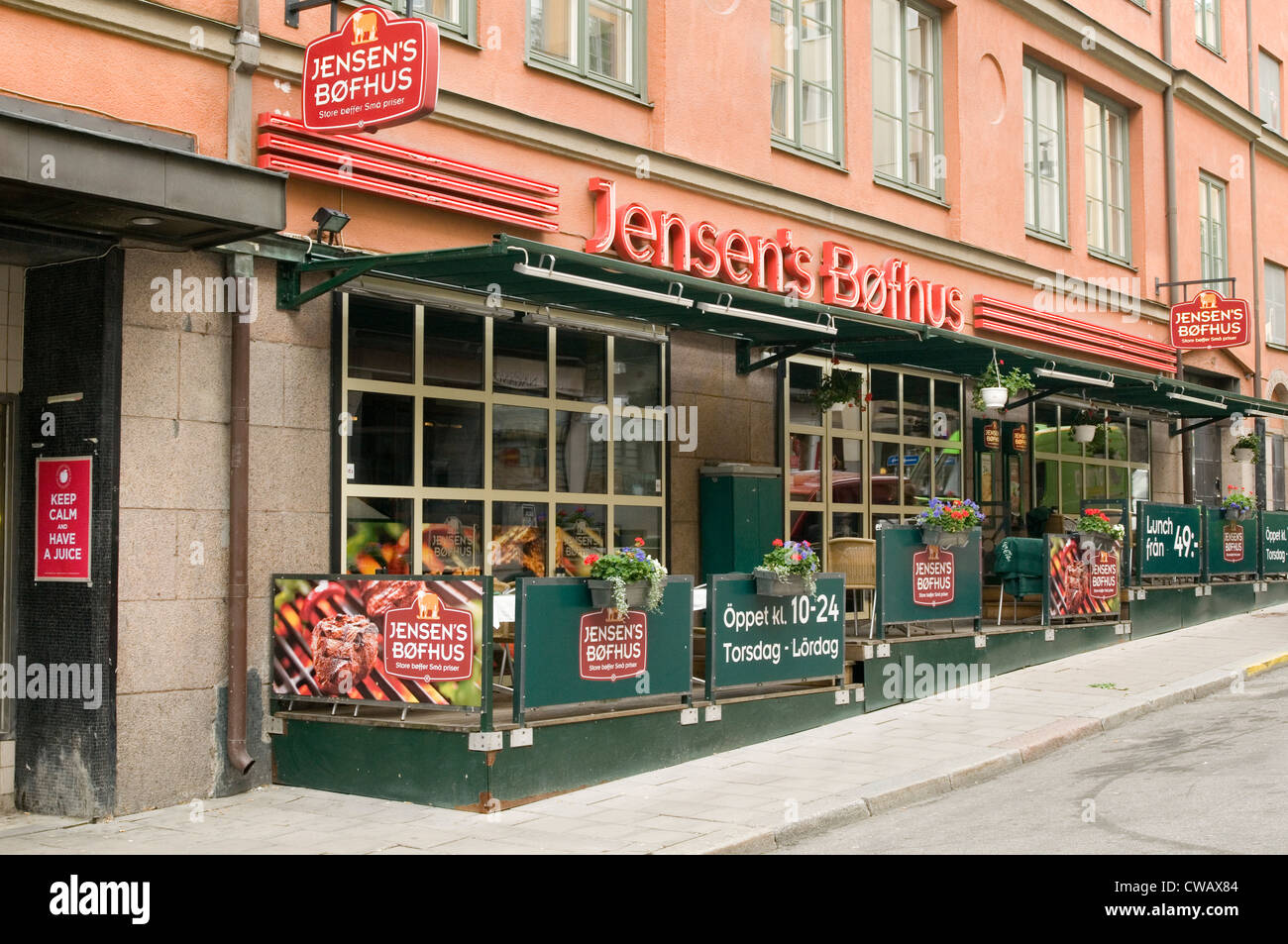 jensens bofhus steak house swedish chain sweden beef restaurant ...