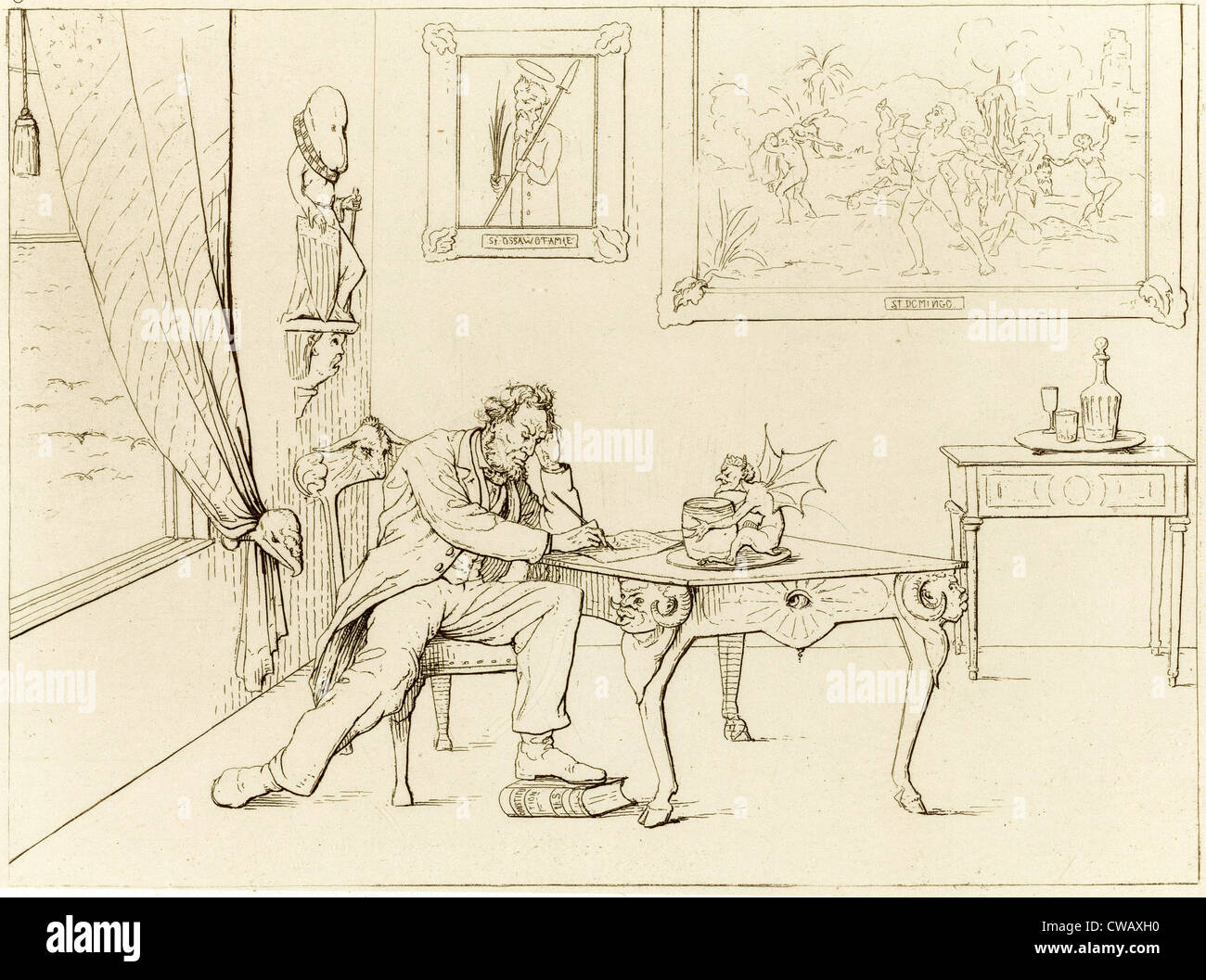 Abraham Lincoln Writing