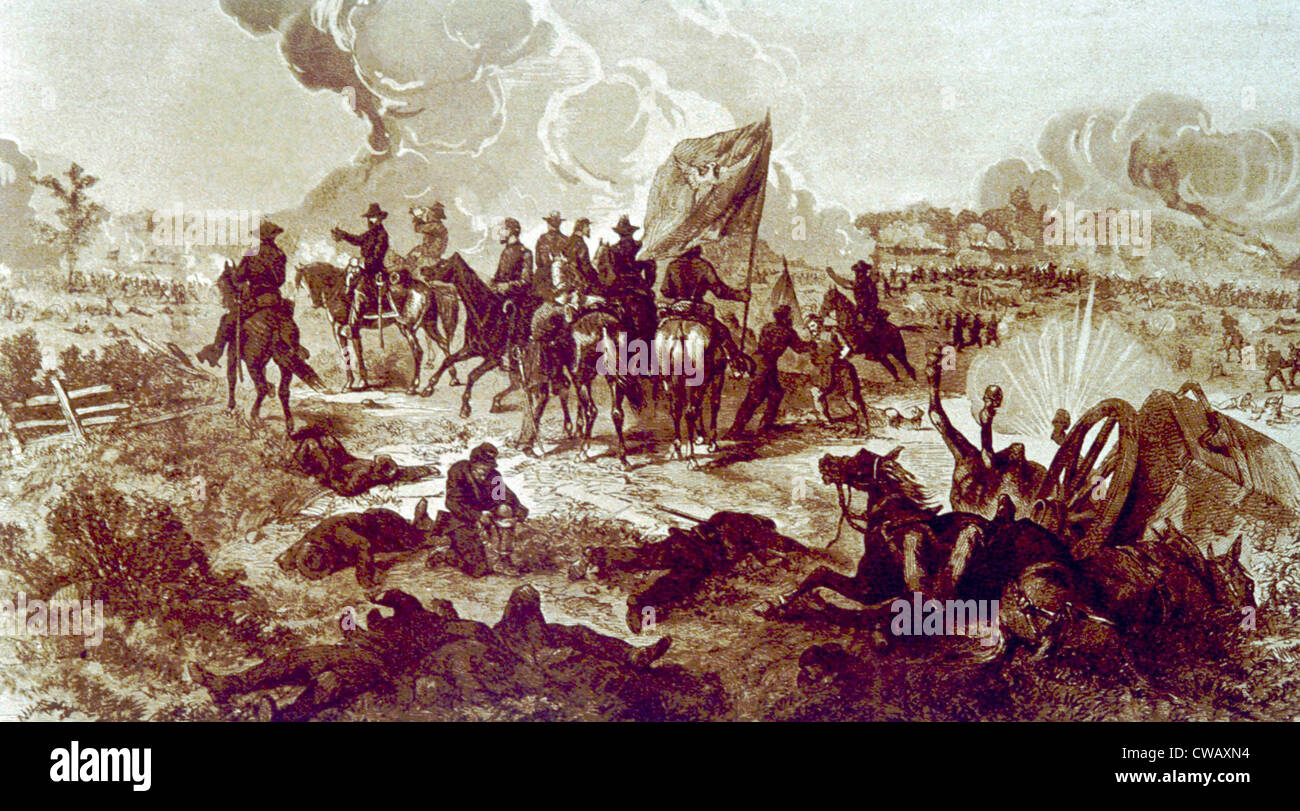 The Battle of Chickamauga, September 19-20, 1863, from The New York ...