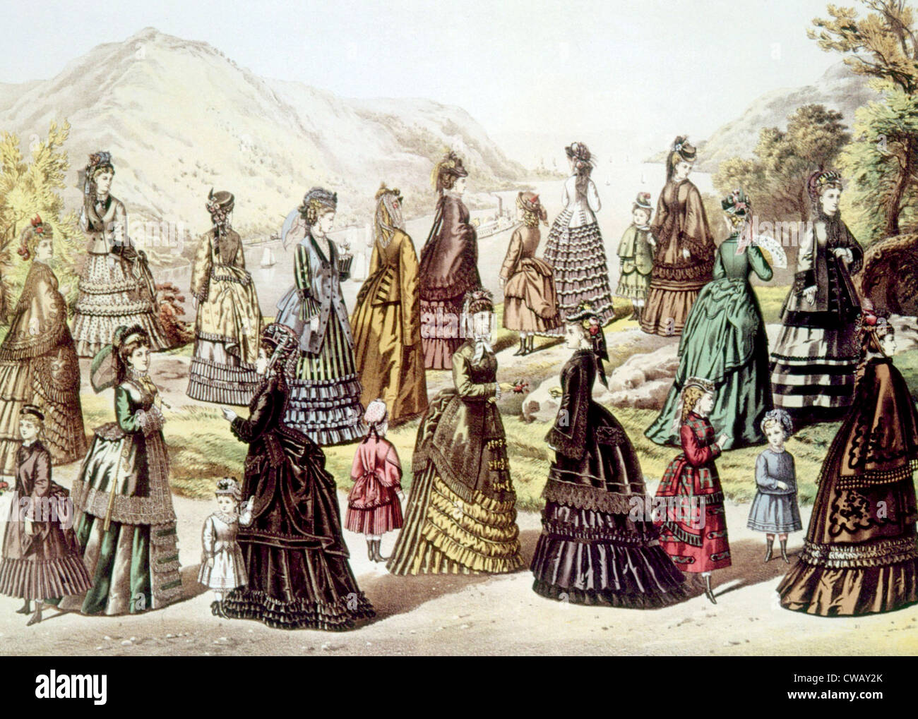 1870s fashion hi-res stock photography and images - Alamy