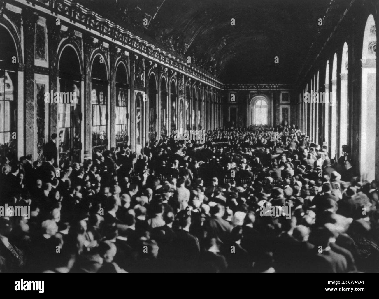 The Treaty of Versailles, signing of the German Peace Treaty, to ...