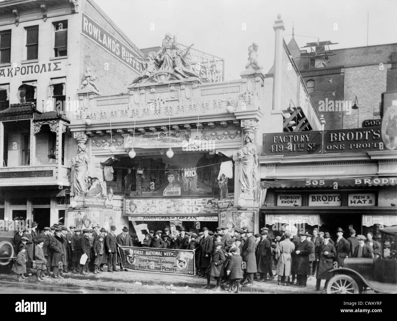 1920s movie theater hi-res stock photography and images - Alamy