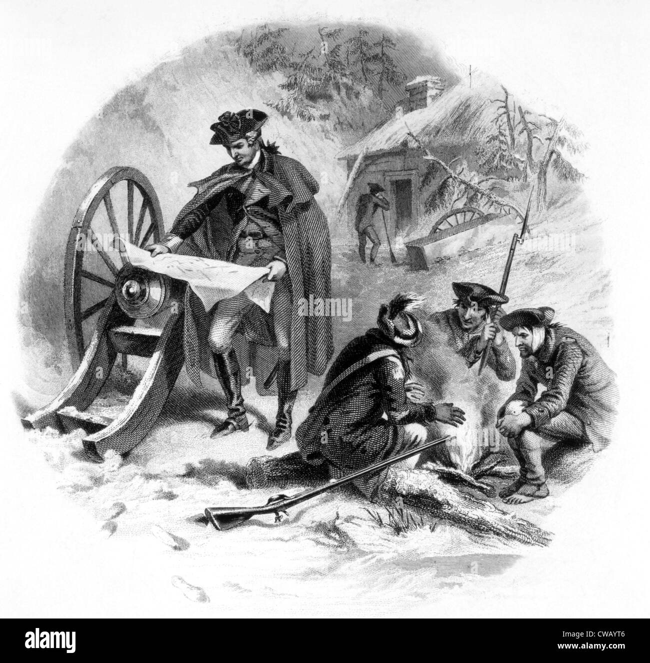 1777 washington Black and White Stock Photos & Images - Alamy