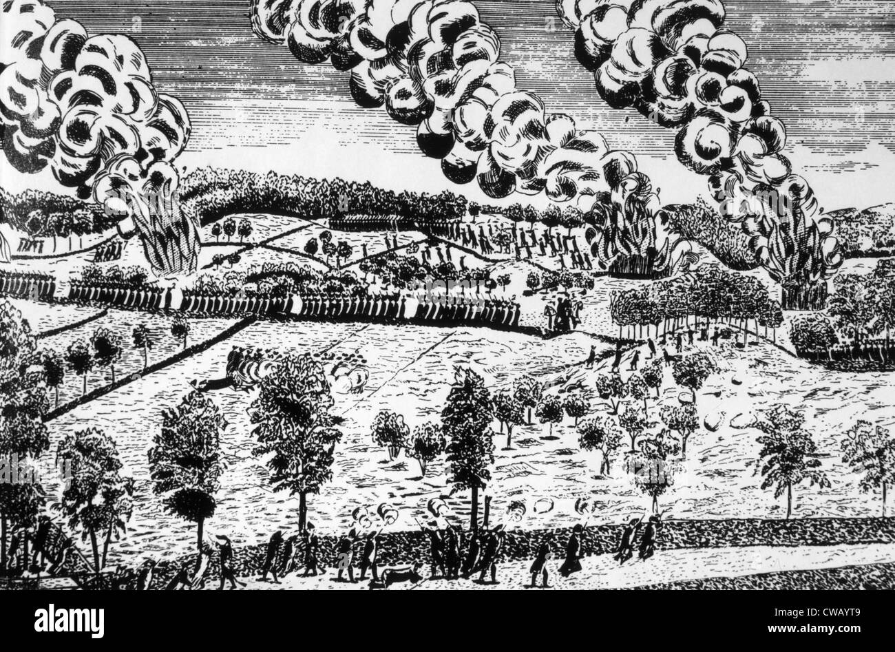 Battle of lexington hi-res stock photography and images - Alamy