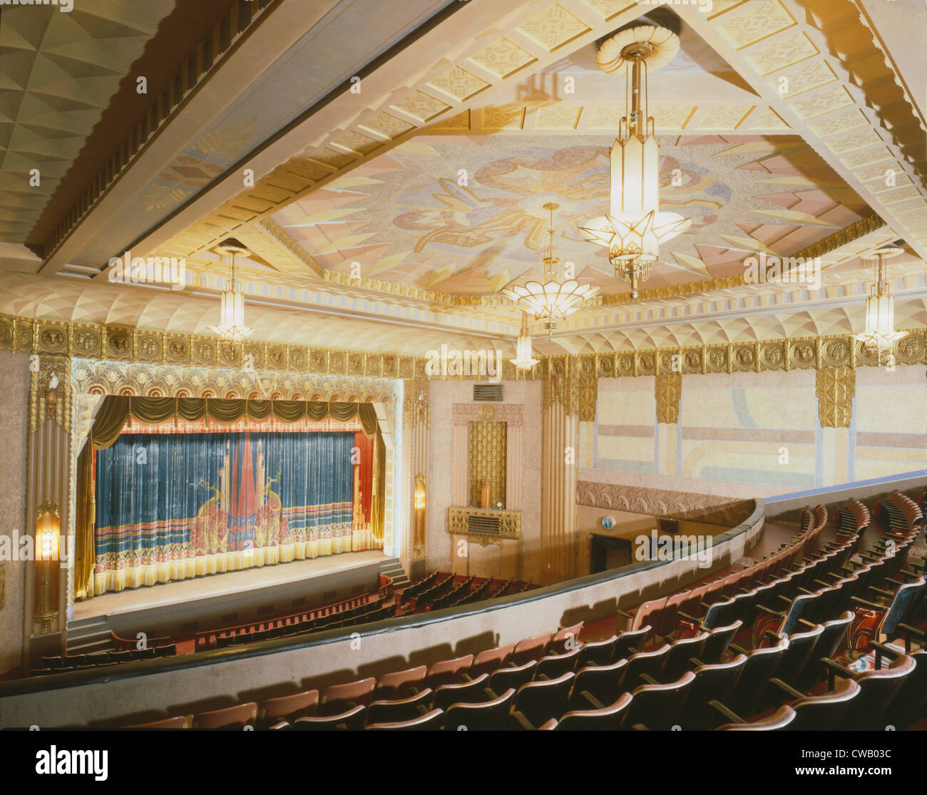 Movie Theaters, The Washoe Theater, view of the theater from the ...