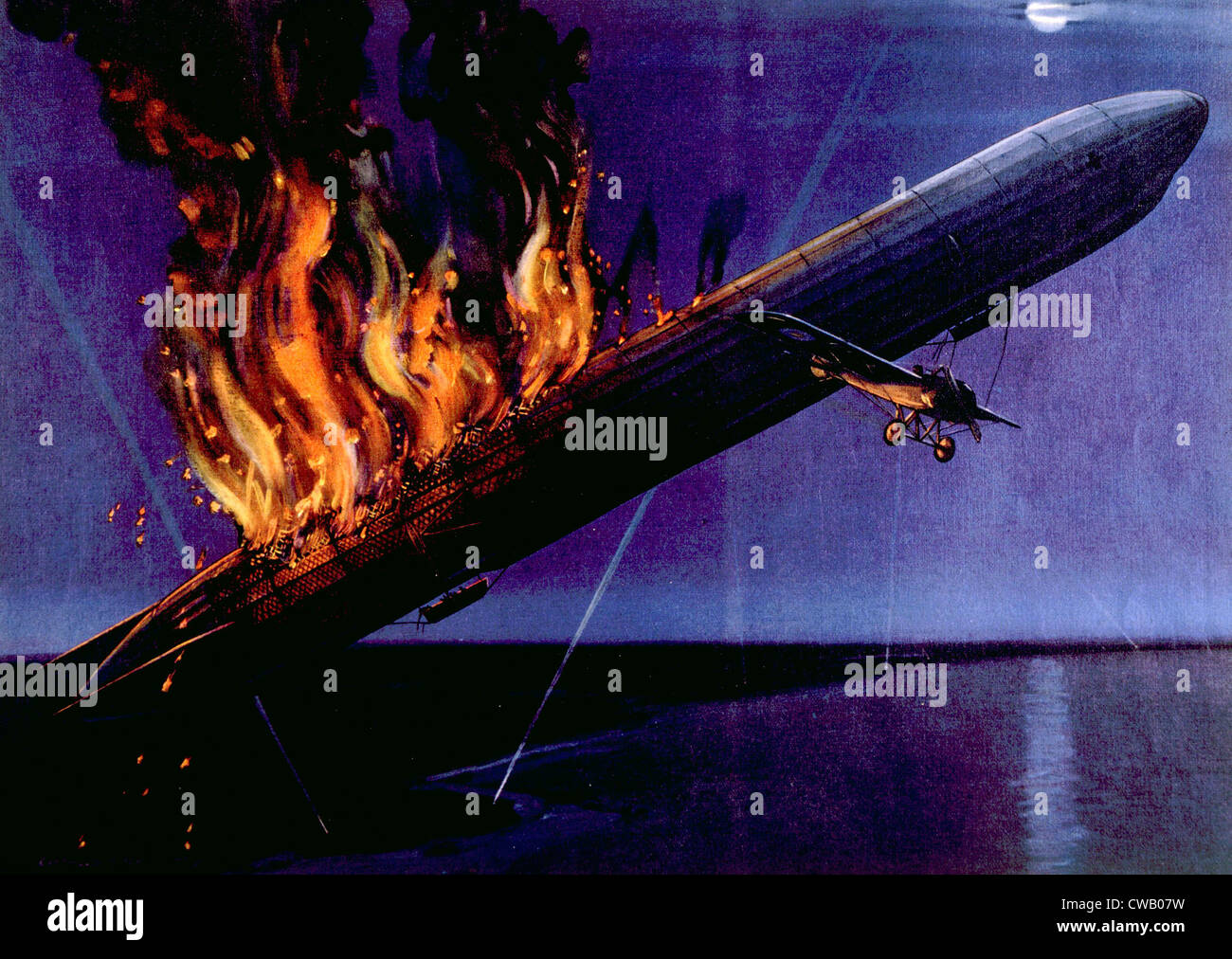 World war i zeppelin hi-res stock photography and images - Alamy