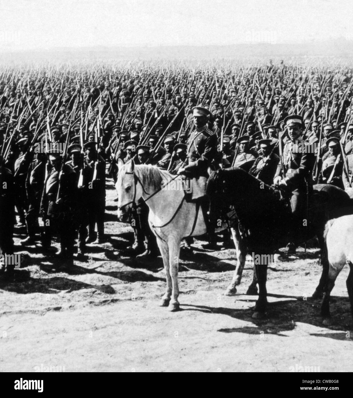 Troops in review Black and White Stock Photos & Images - Alamy