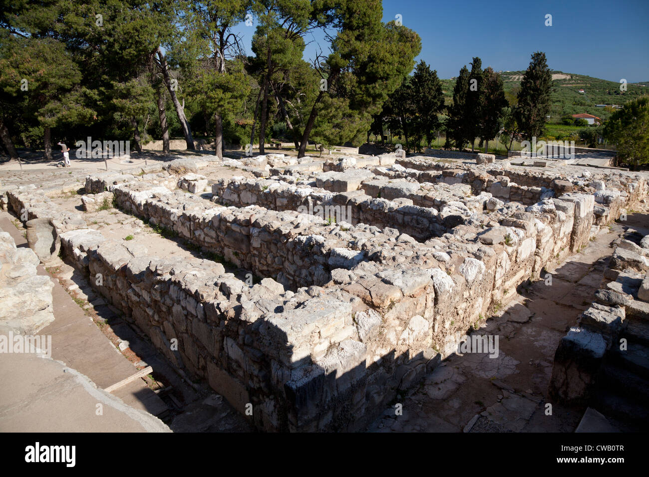 Storage magazines at at Knossos, Crete, Greece Stock Photo - Alamy