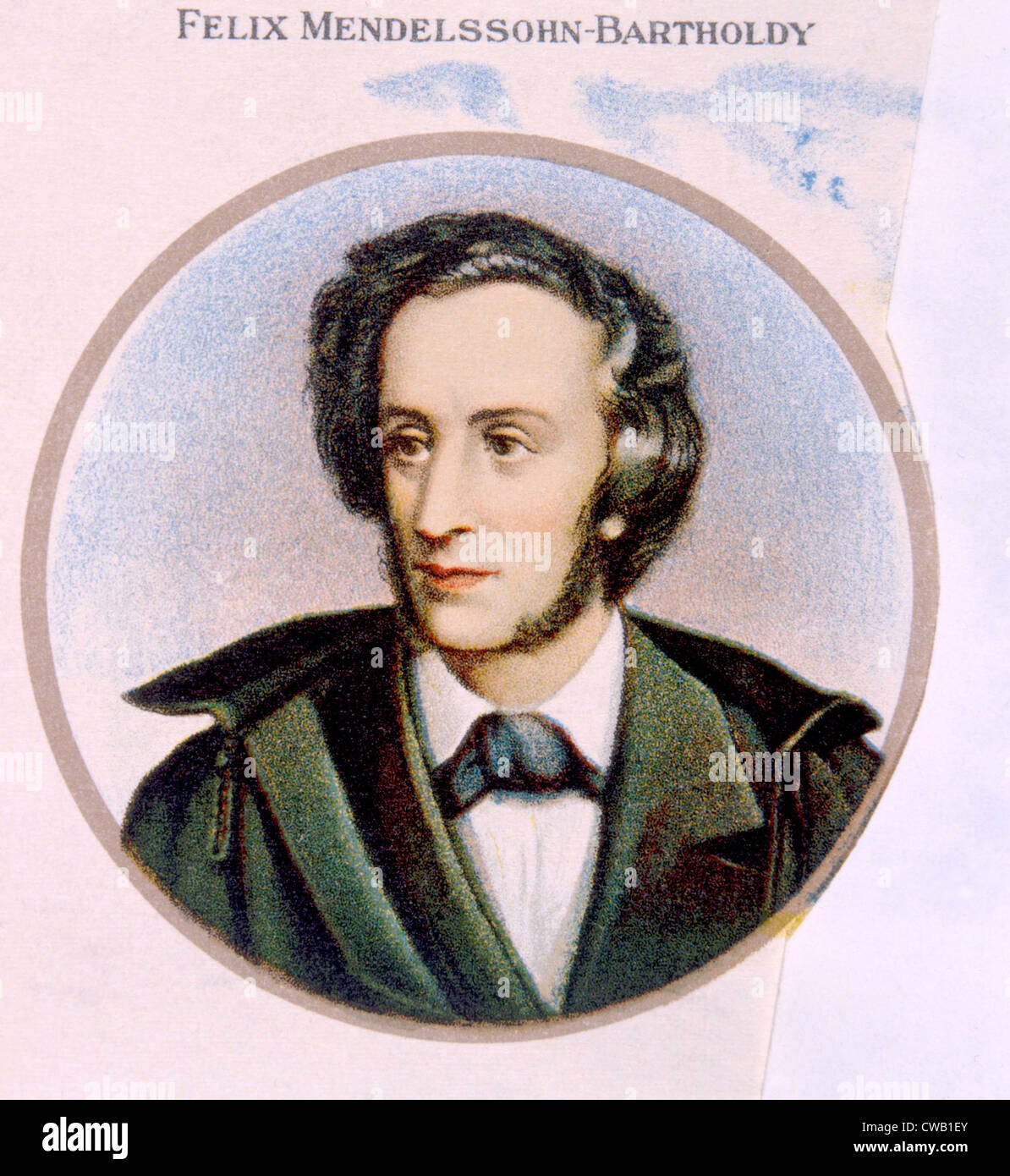 Felix Mendelsohn (1809-1847 Stock Photo - Alamy