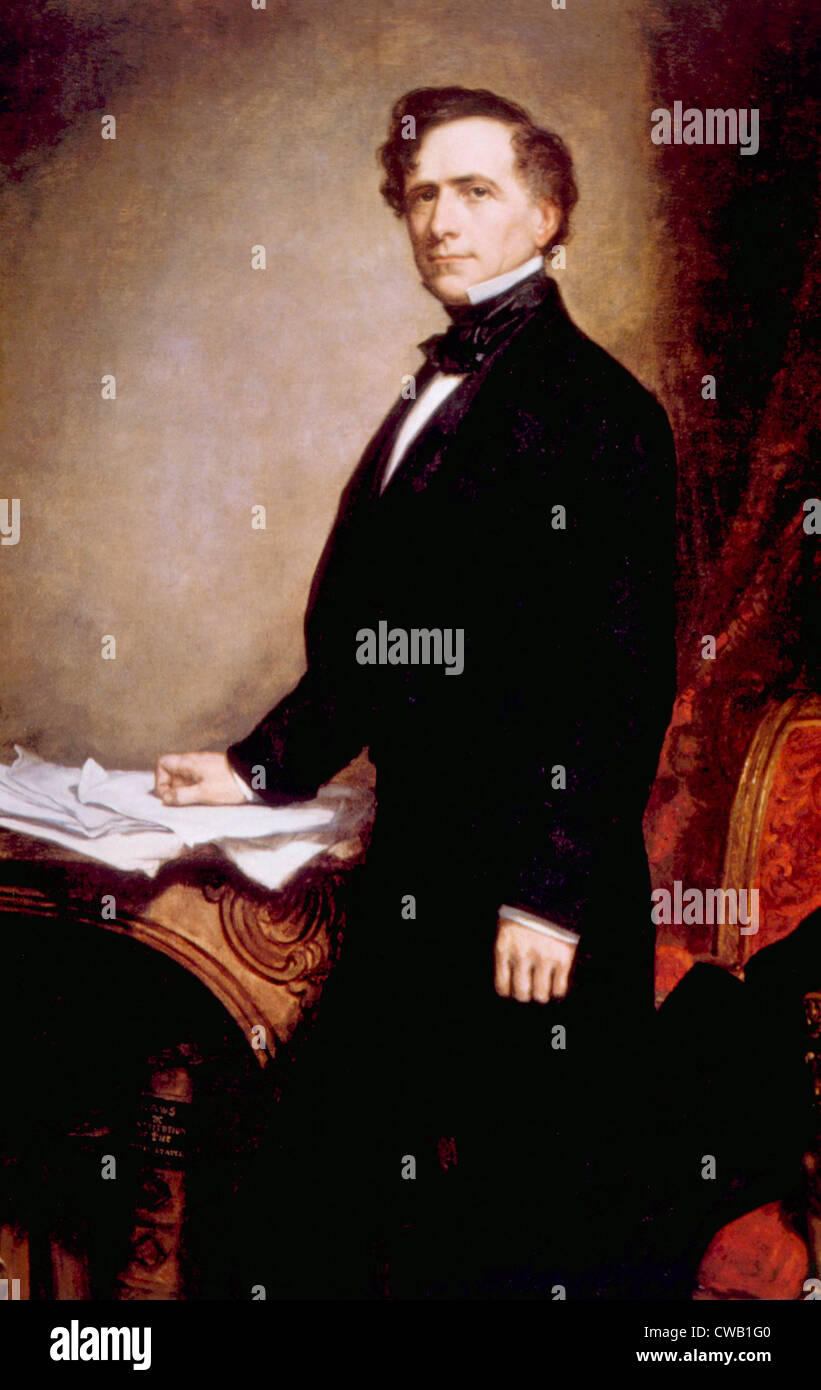 Franklin Pierce (1804-1869), U.S. President (1853-1857 Stock Photo - Alamy