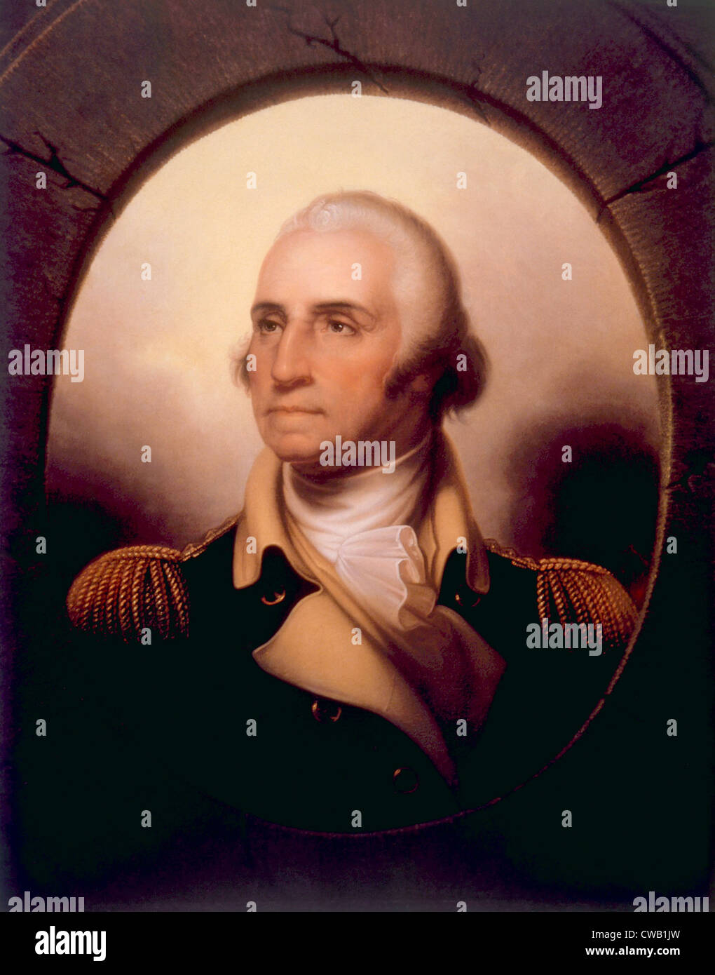 George Washington (1732-1799), U.S. President (1789-1797), portrait ...