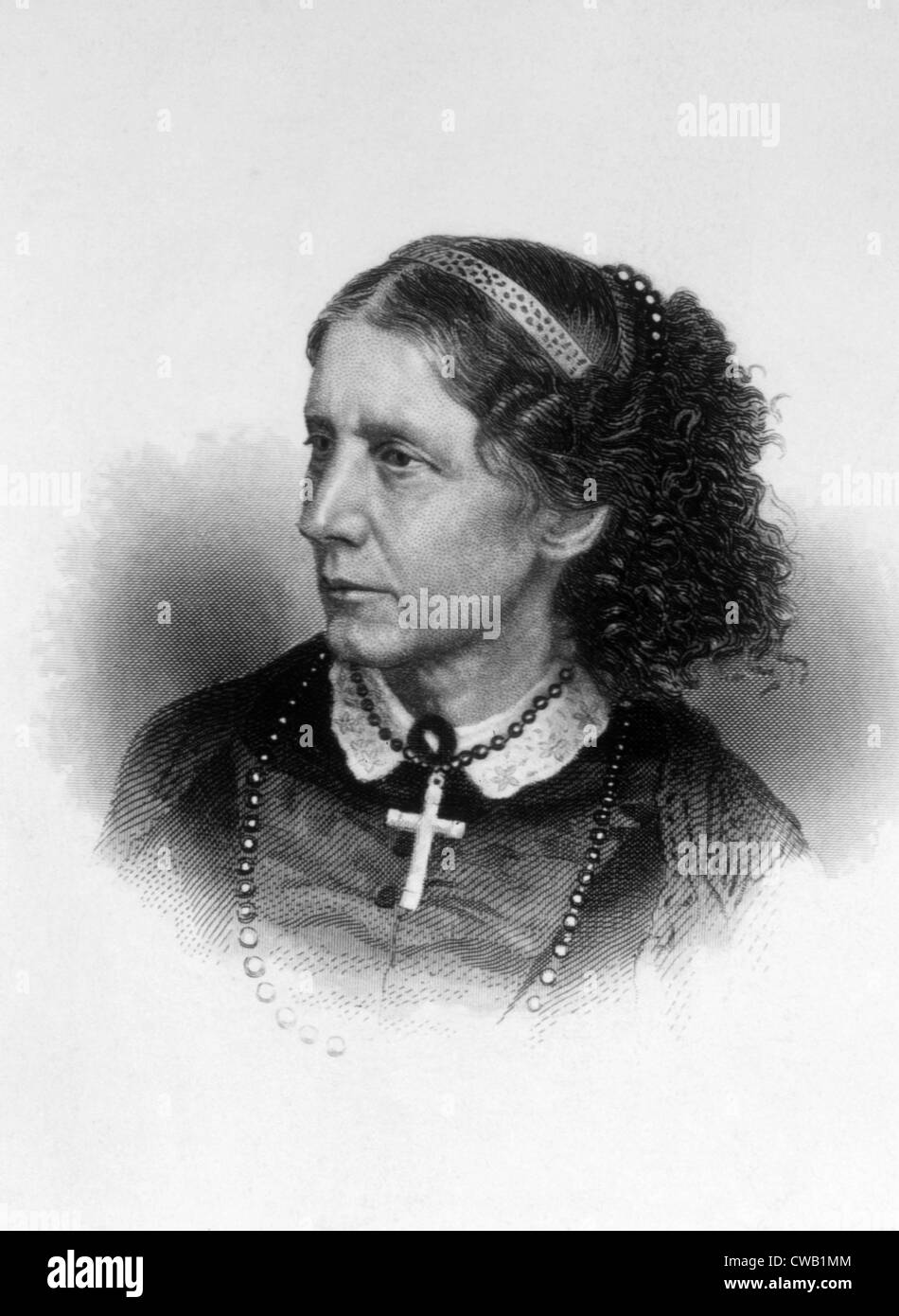 Harriet beecher stowe portrait hi-res stock photography and images - Alamy