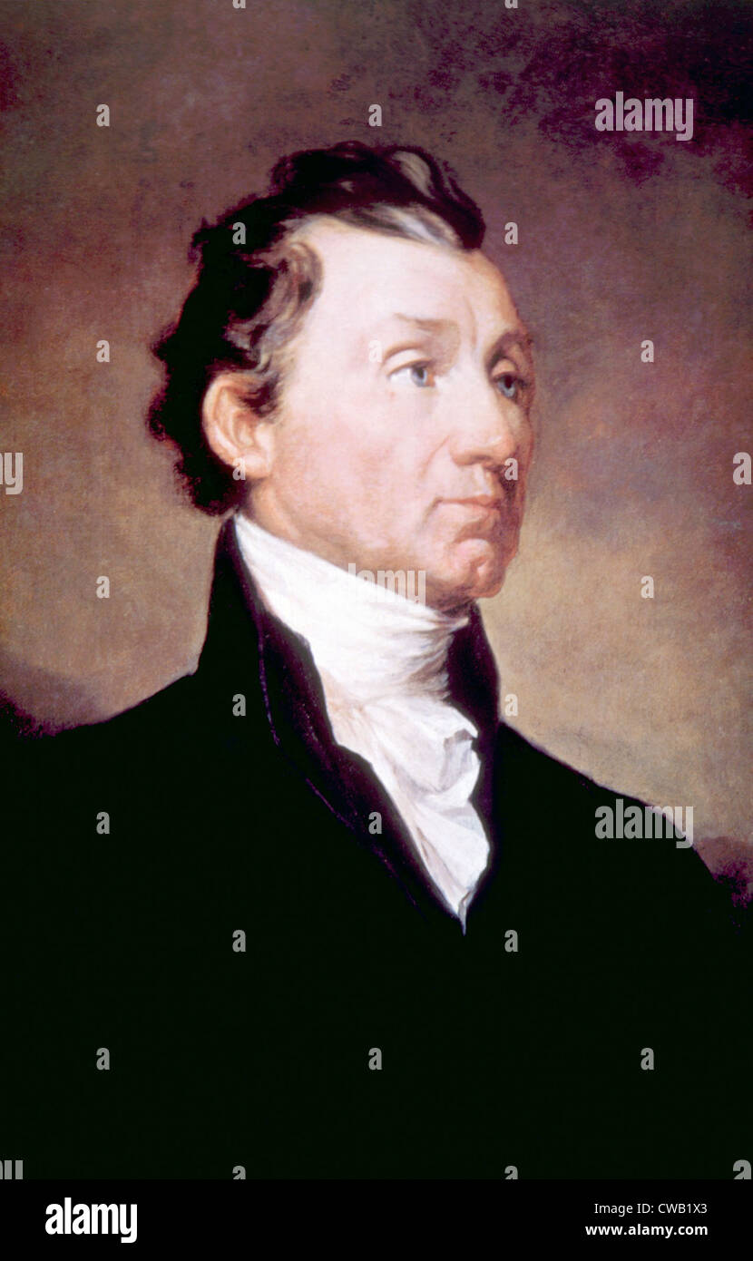 James Monroe (1758-1831), U.S. President (1817-1825 Stock Photo - Alamy