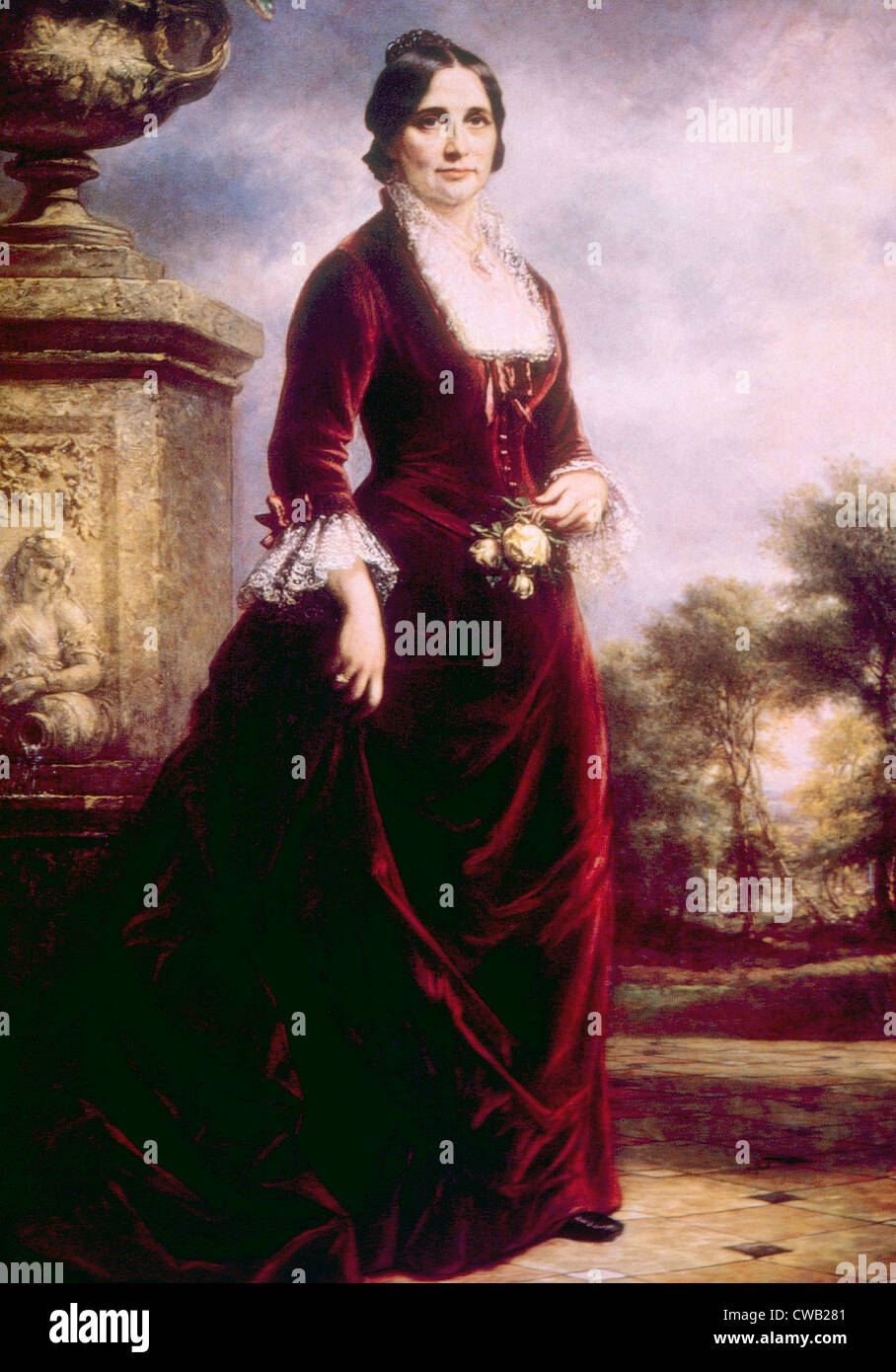 Lucy Ware Webb Hayes (1831-1889), First Lady (1877-1881 Stock Photo - Alamy