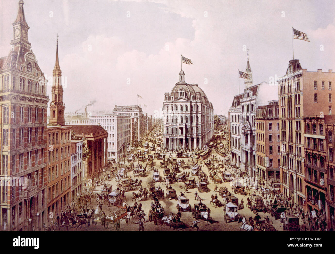 New York 1875 High Resolution Stock Photography and Images - Alamy