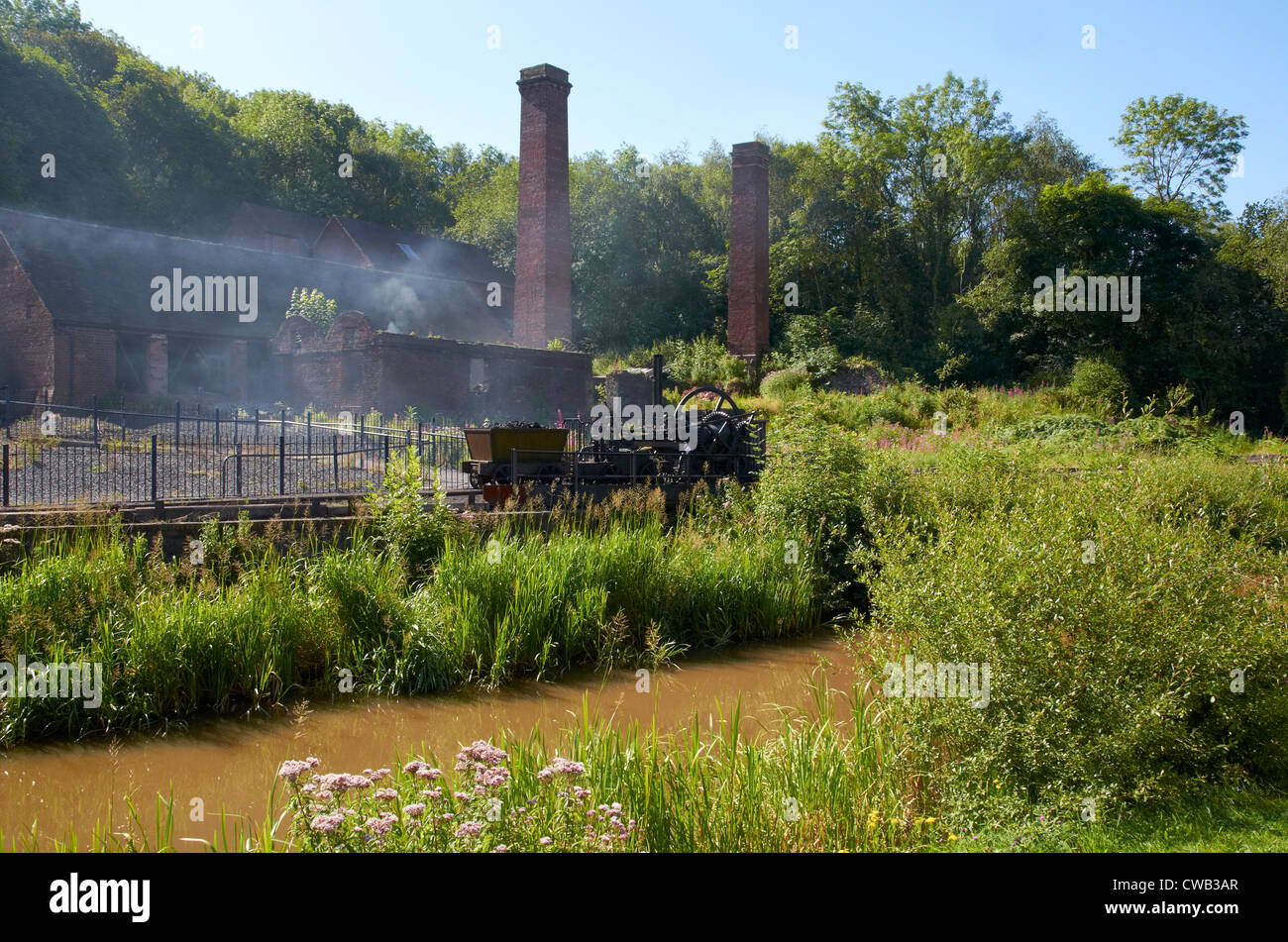 Blists Hill Victorian Town, one of the Ironbridge Gorge industrial ...