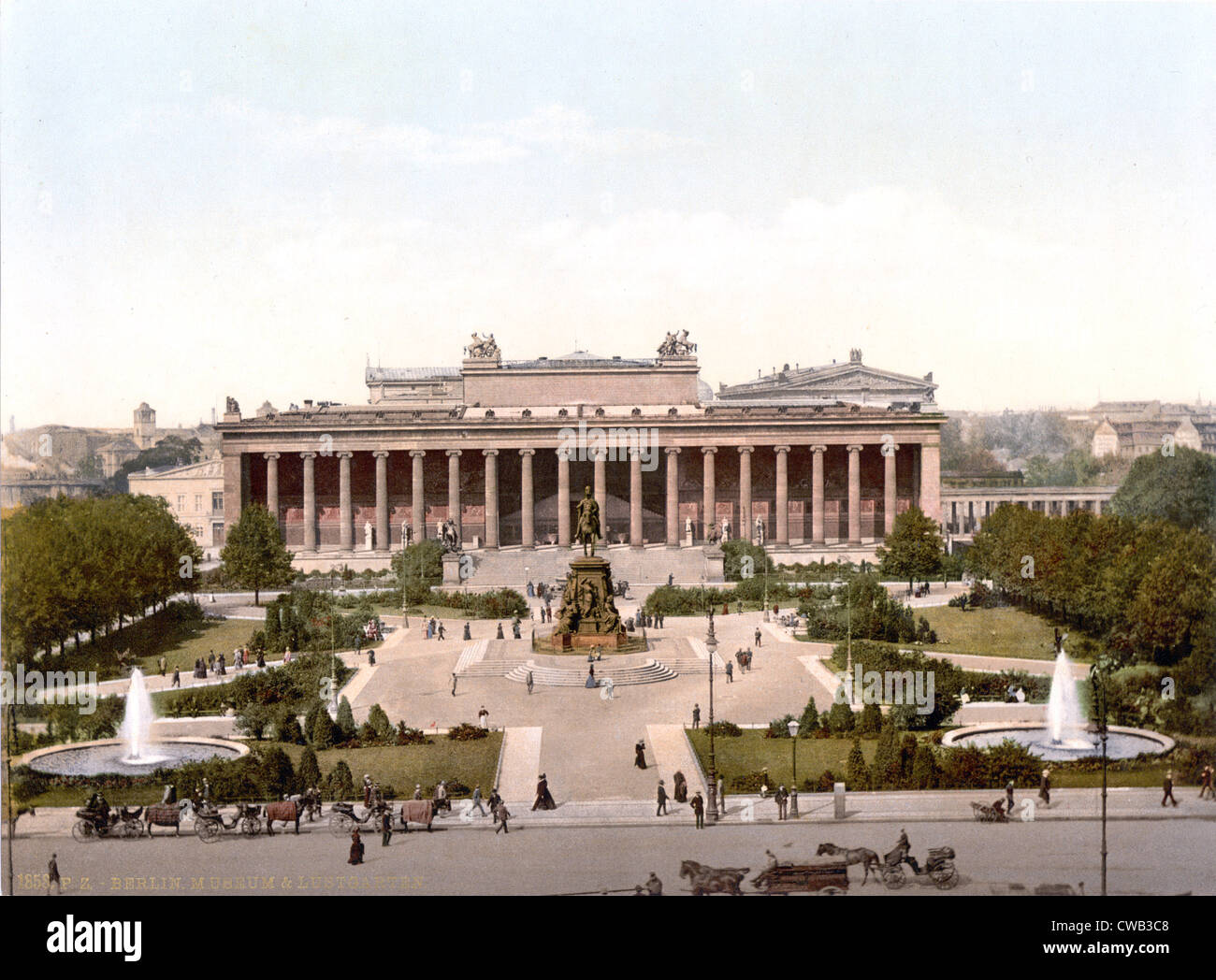 Germany, The Berlin Museum, Berlin, photochrom, circa early 1900s Stock ...