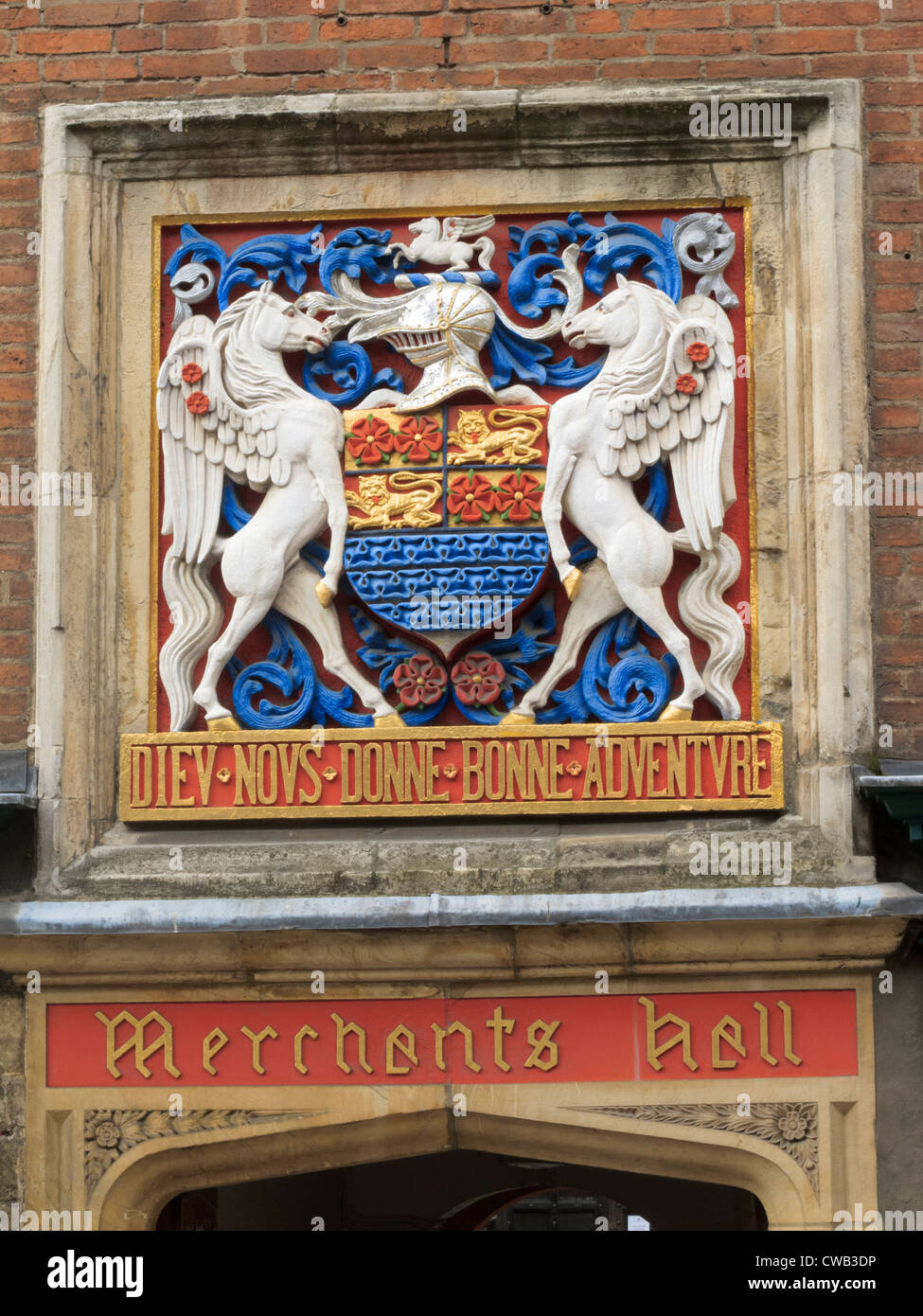 Merchants Hall York Yorkshire England Stock Photo - Alamy