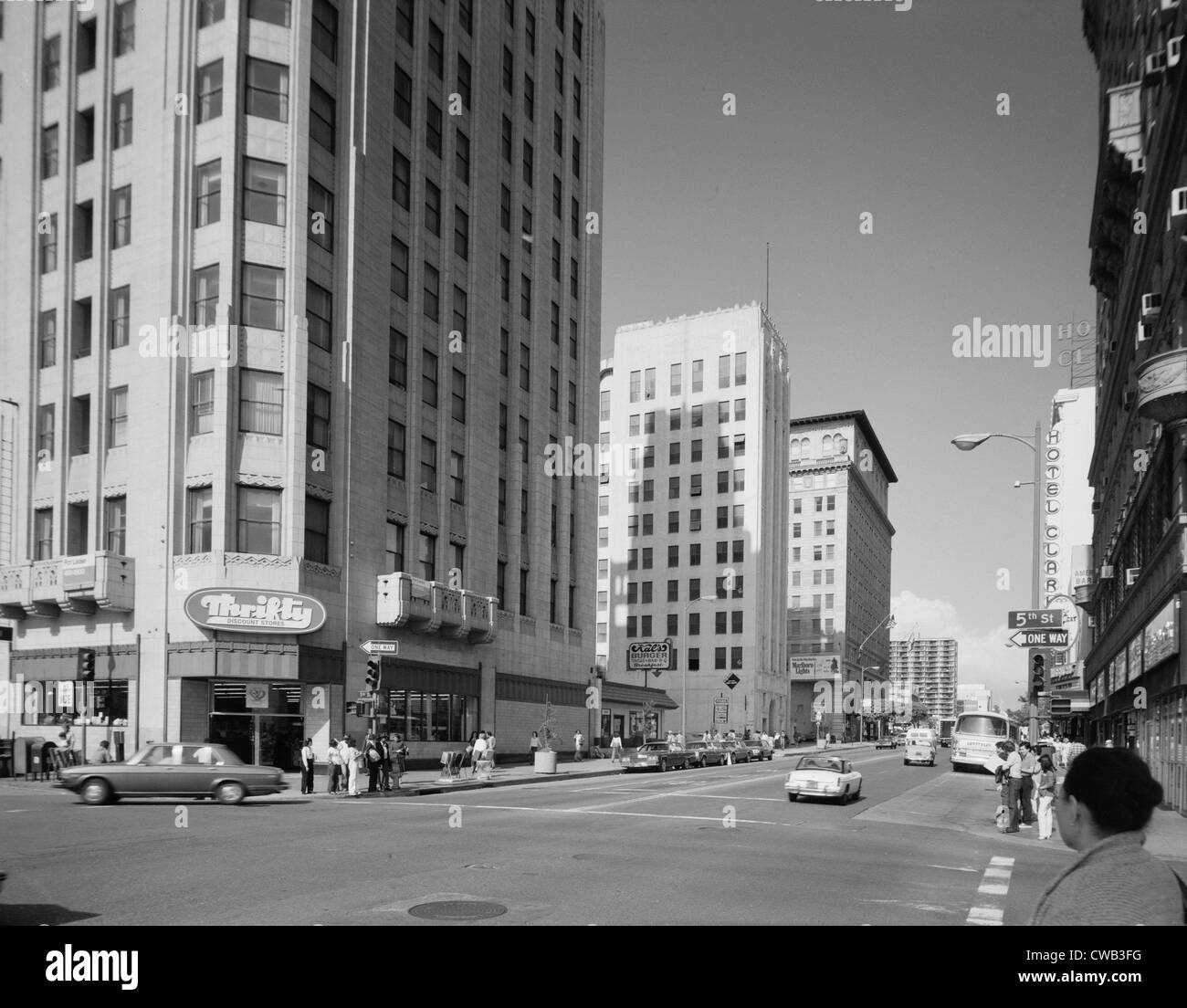 The trust building, los angeles hi-res stock photography and images - Alamy