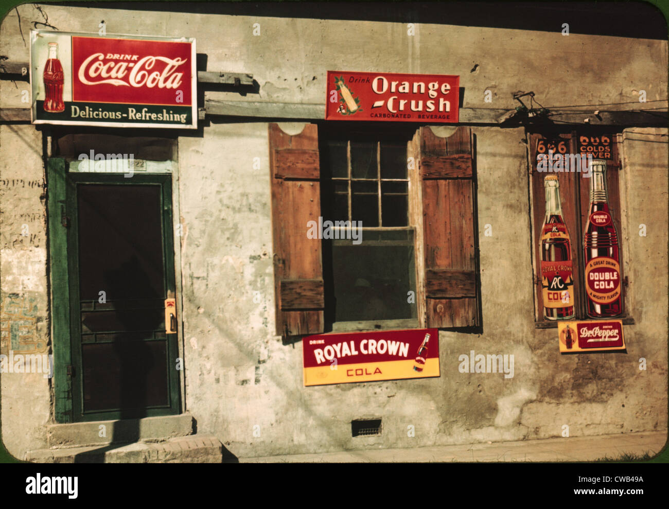 Soda signs hi-res stock photography and images - Alamy