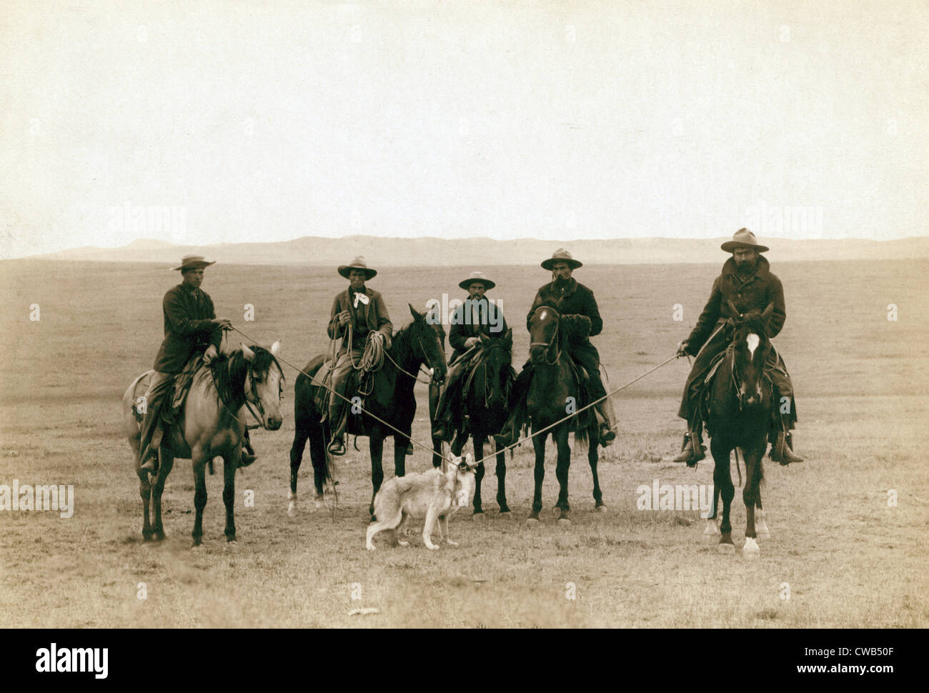 American wild west cowboys hi-res stock photography and images - Alamy