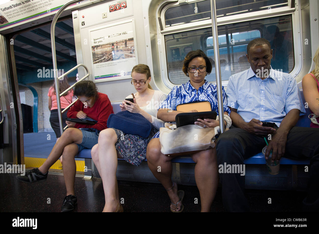 Subway ride on hi-res stock photography and images - Alamy