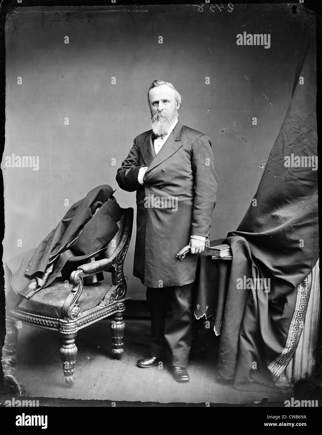 President Rutherford B. Hayes, ca. 1865-1880 Stock Photo - Alamy