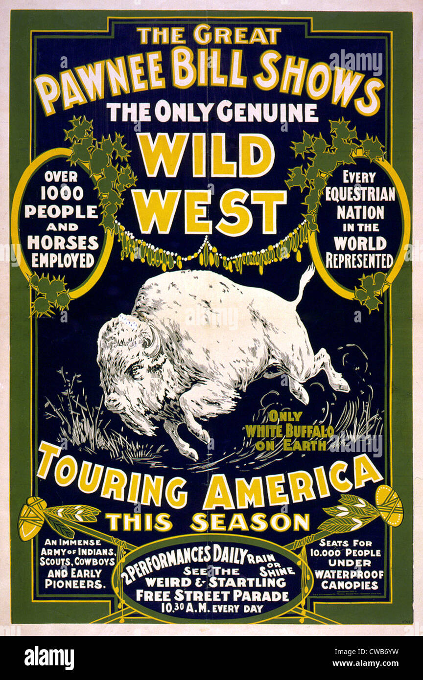 Buffalo bill poster hi-res stock photography and images - Alamy