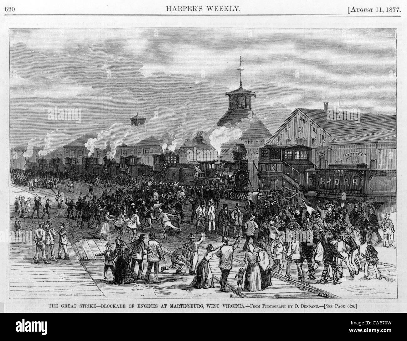 Labor strike 19th century hi-res stock photography and images - Alamy