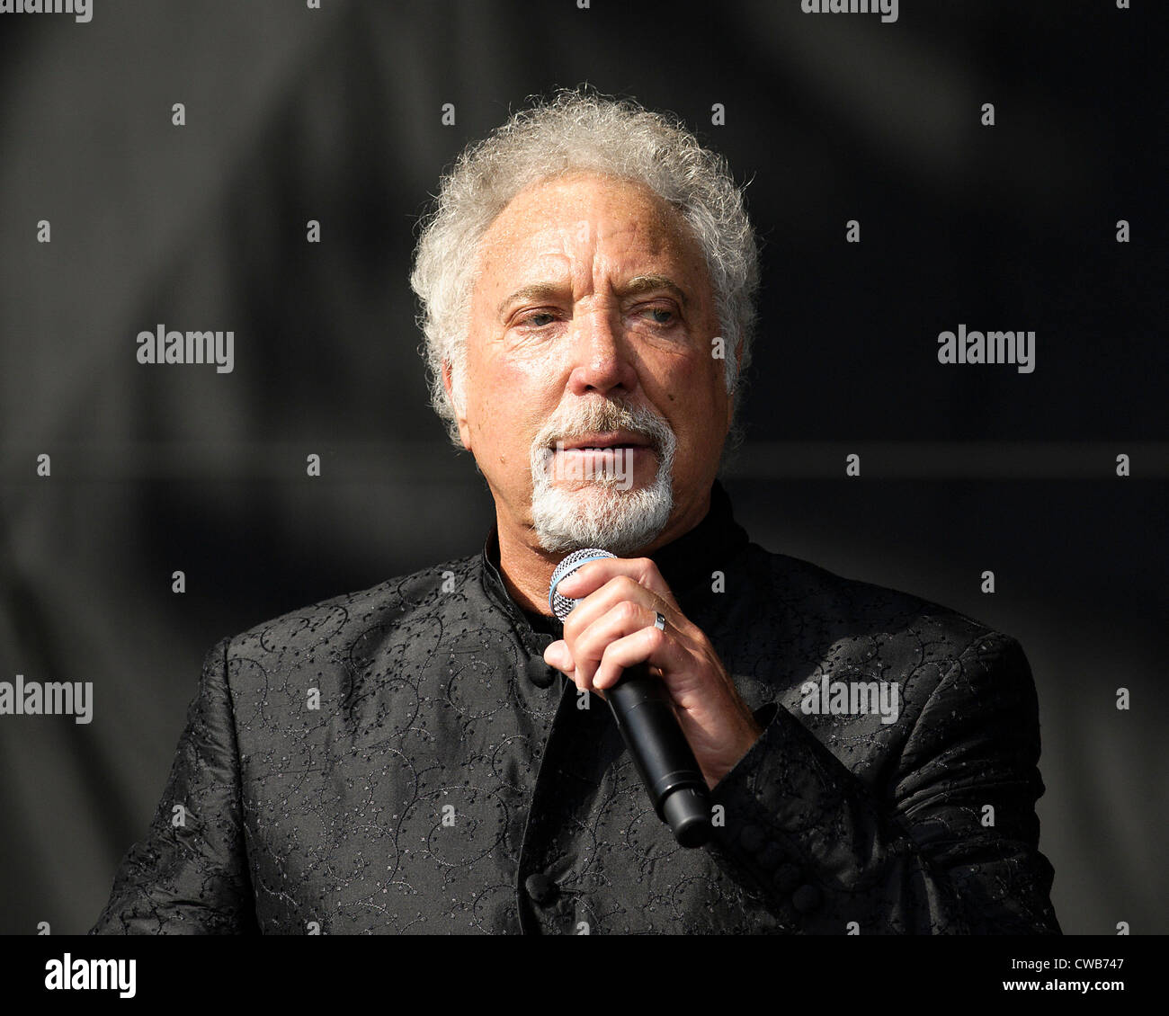 Sir tom jones on stage hi-res stock photography and images - Alamy
