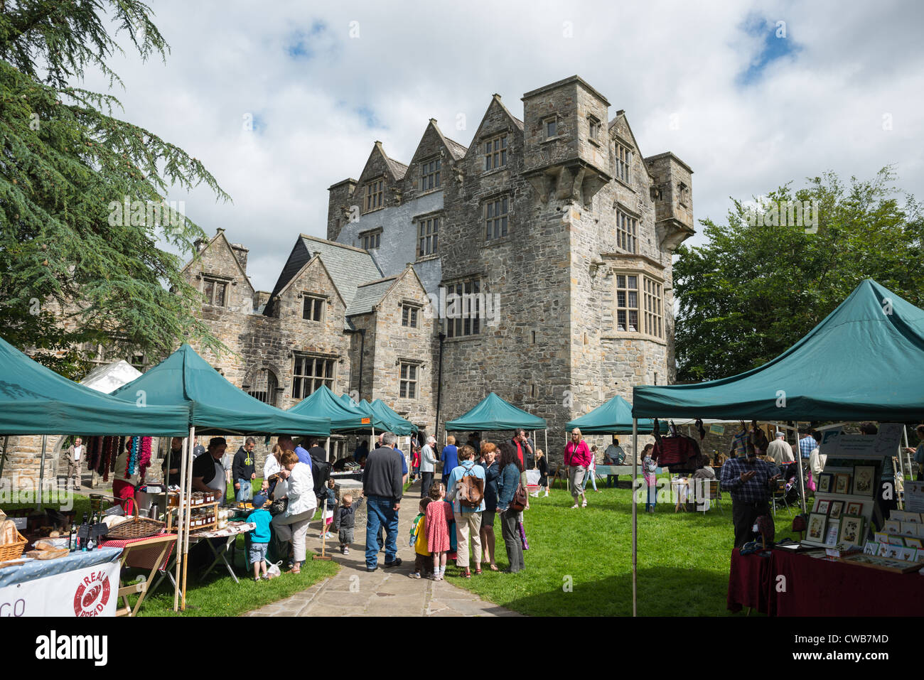 Local Market on the grounds of Donegal castle, Donegal Town, County ...