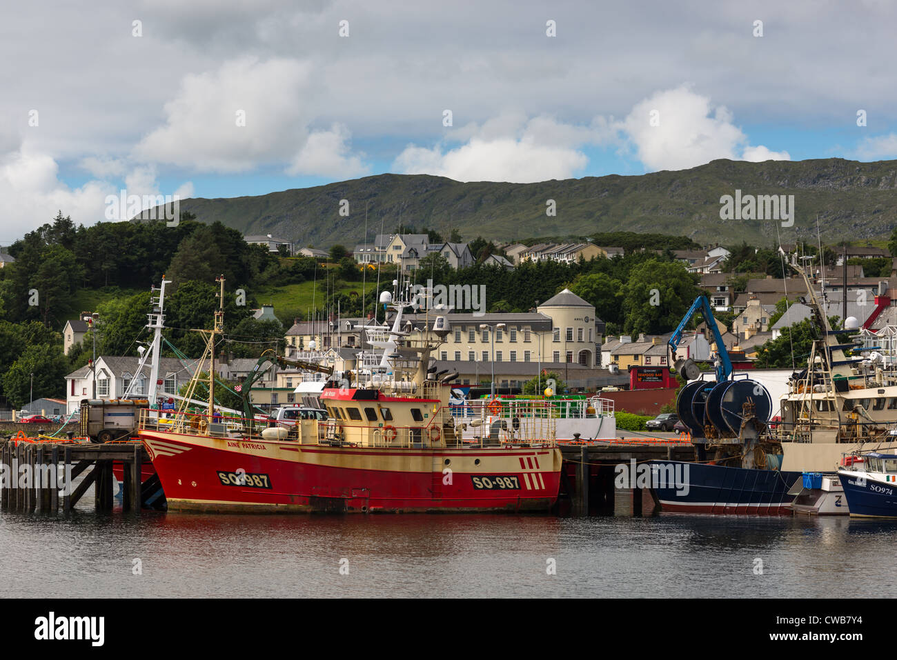 Killybegs Harbour, County Donegal, Ireland Stock Photo - Alamy