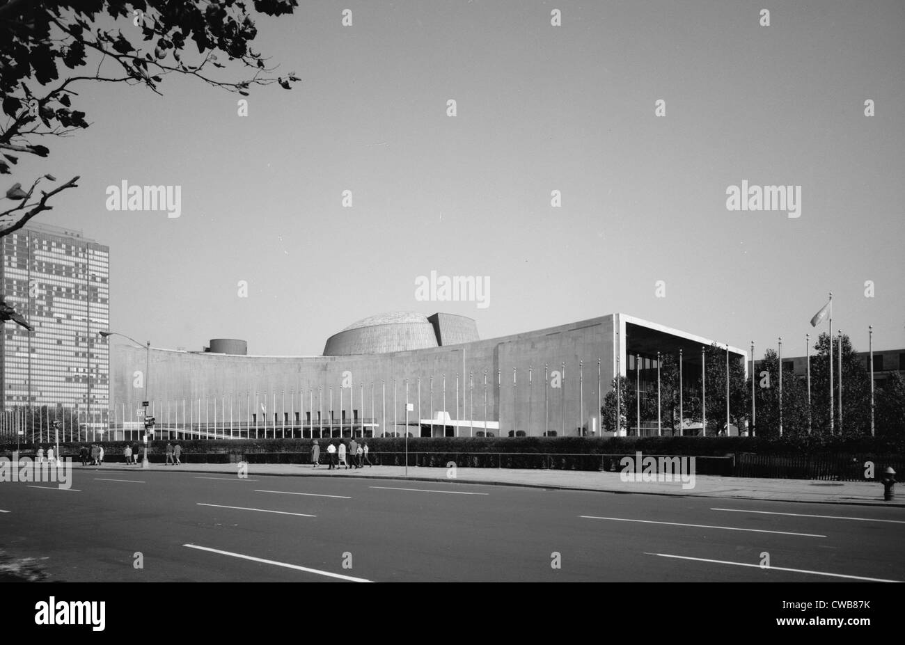 Un building new york 1960s hi-res stock photography and images - Alamy