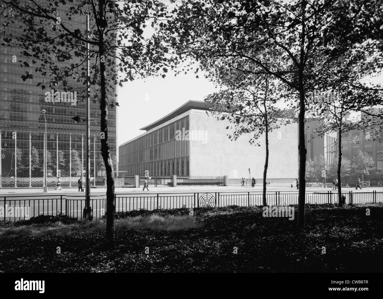Un building new york 1960s hi-res stock photography and images - Alamy
