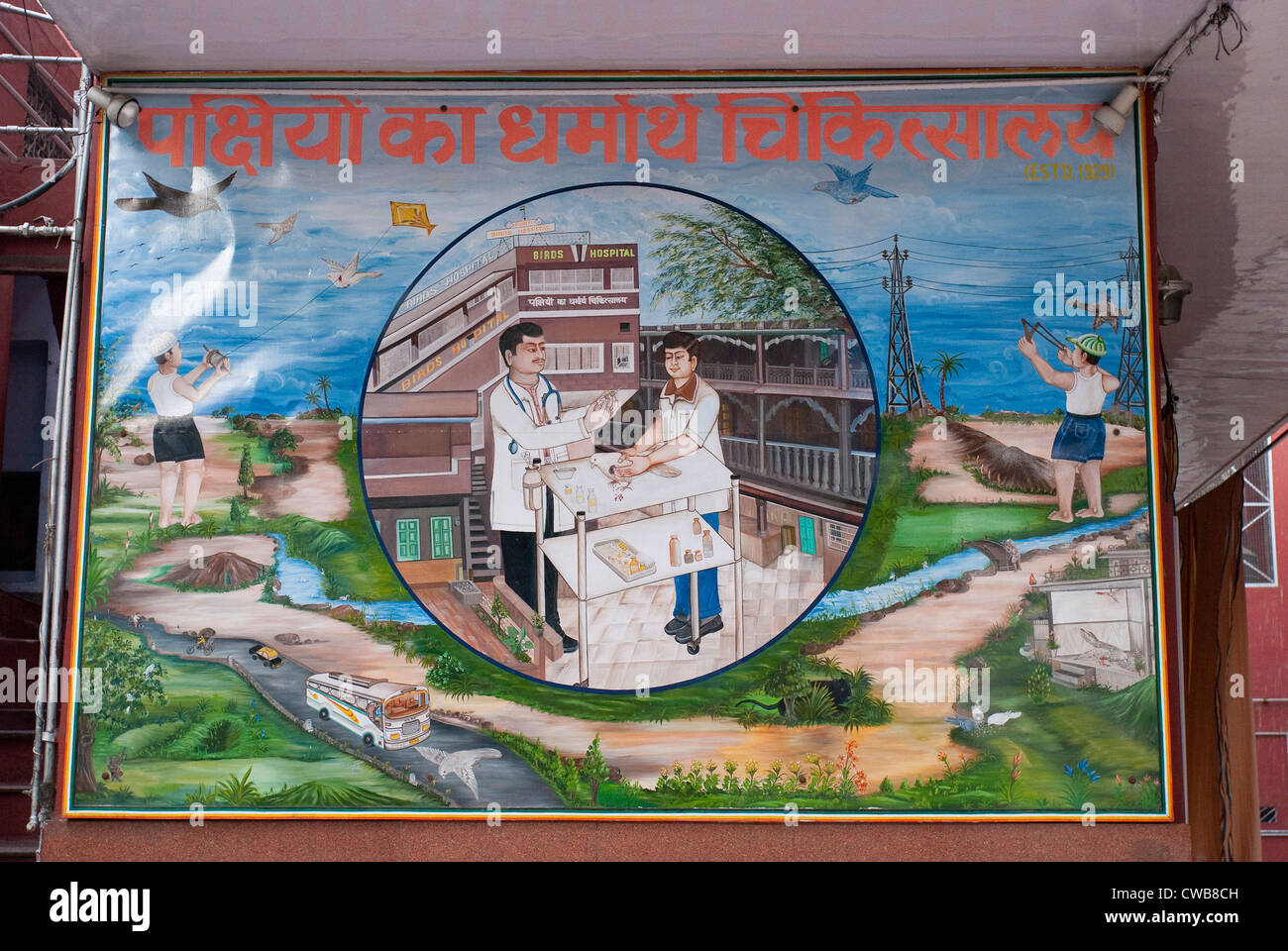 Jainism birds hi-res stock photography and images - Alamy