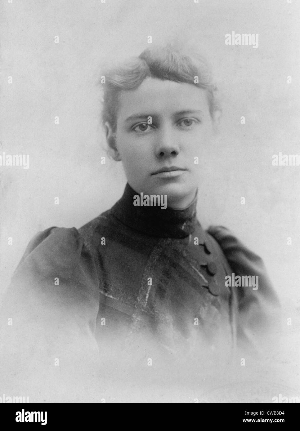 Nellie Bly. Elizabeth Cochrane "Nellie Bly", 1890 Stock Photo - Alamy