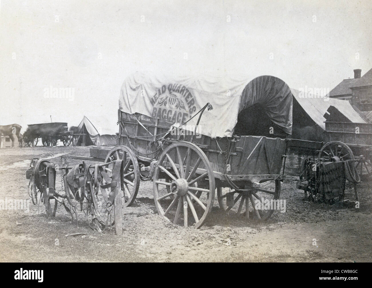 Civil War Army Wagon Stock Photos & Civil War Army Wagon Stock Images ...