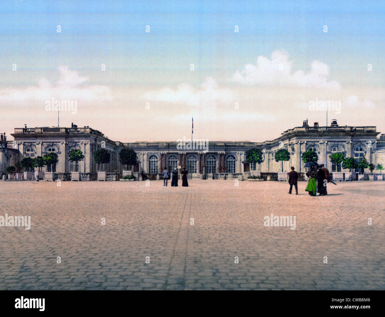 World War I. Palace of the Grand Trianon, Versailles, France ...